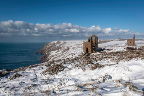 Snow-Covered Ruins in the Baltic Sea, Liepaja | Free Stock Image ...