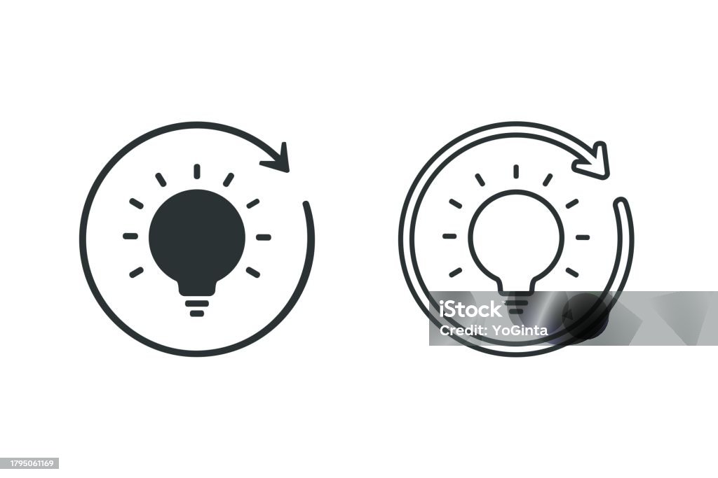Light Bulb Recover Illustration Vector Stock Illustration - Download ... Light Bulb Recover Illustration Vector Stock Illustration - Download ...