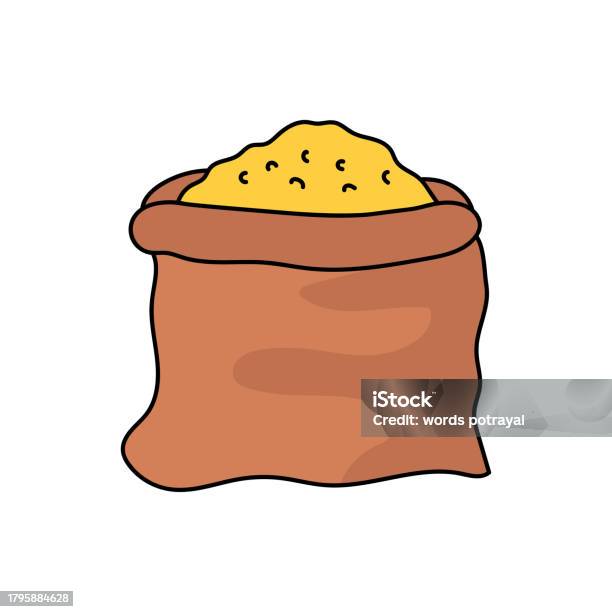 Enfants Dessinant Dessin Animé Illustration Vectorielle Icône De Sac De