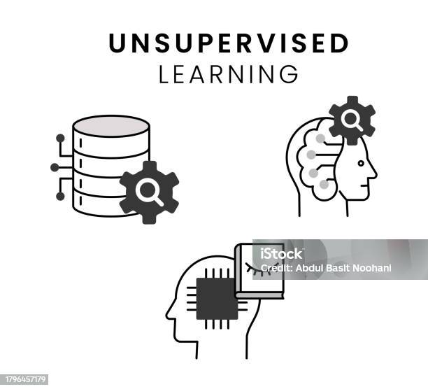 Unsupervised Learning Icons Unsupervised Learning Graphic Element ... Unsupervised Learning Icons Unsupervised Learning Graphic Element ...