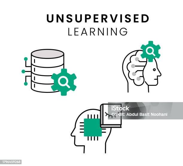 Unsupervised Learning Icons Unsupervised Learning Graphic Element ... Unsupervised Learning Icons Unsupervised Learning Graphic Element ...