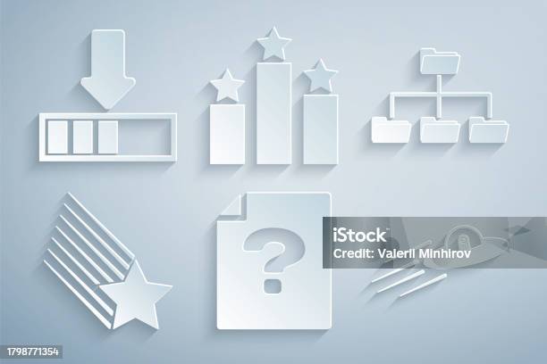 Set Unknown Document Folder Tree Falling Star Ufo Flying Spaceship And ... Set Unknown Document Folder Tree Falling Star Ufo Flying Spaceship And ...