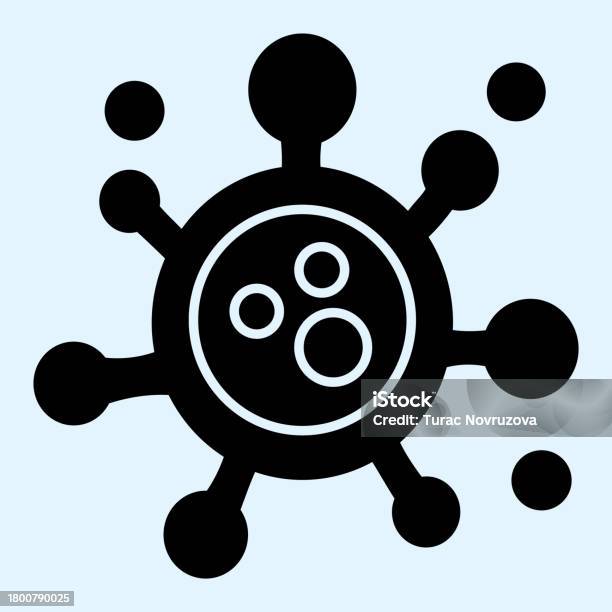 Ilustración de Icono Sólido De Virus O Bacterias Pictograma Estilo ... Ilustración de Icono Sólido De Virus O Bacterias Pictograma Estilo ...