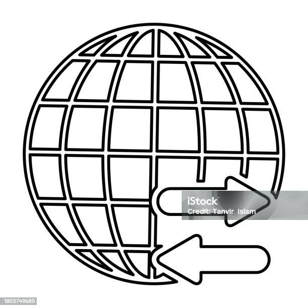 Export Import Icon In Outline Style Stock Illustration - Download Image ... Export Import Icon In Outline Style Stock Illustration - Download Image ...