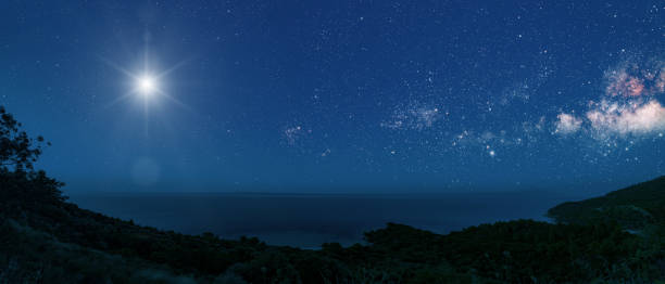 Free Stock Photo of Night Sky - Starry Sky Over the Horizon | Download ...