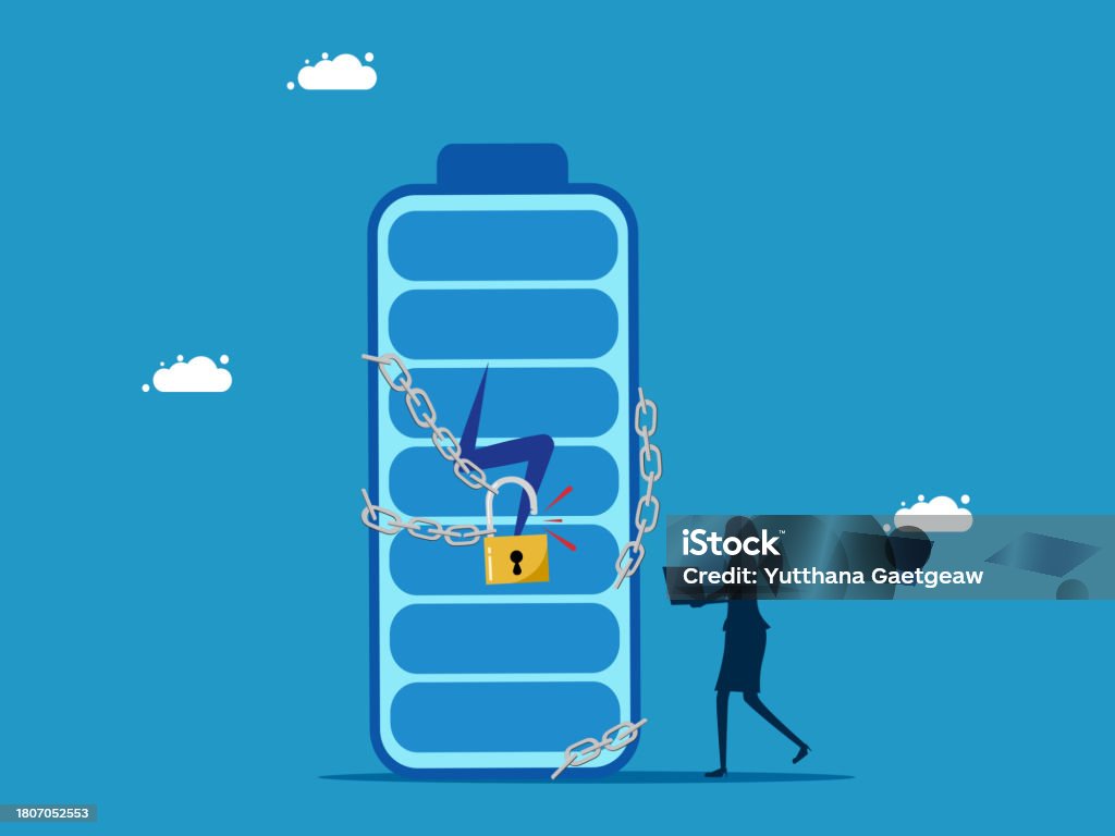 Release Energy Businesswoman Uses Laptop To Log Into Account To Unlock ... Release Energy Businesswoman Uses Laptop To Log Into Account To Unlock ...