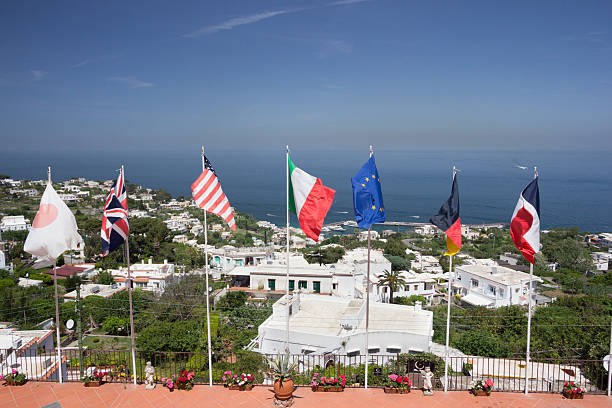 Free Stock Photo of Flags in Capri | Download Free Images and Free ...