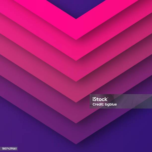 Desain Abstrak Dengan Bentuk Geometris Dan Gradien Ungu Latar Belakang