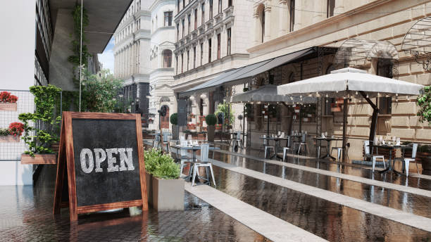 Free Stock Photo of Open pavement restaurant | Download Free Images and Free Illustrations