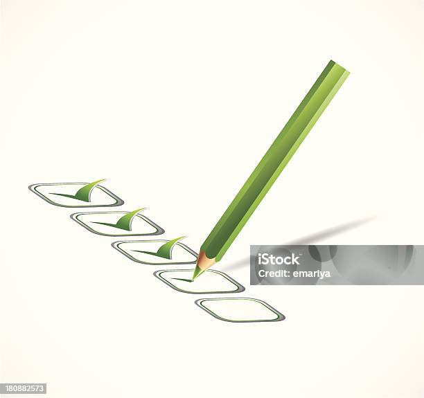 Green Check List Vector Illustration向量圖形及更多同意圖片 同意 名單 商務 Istock