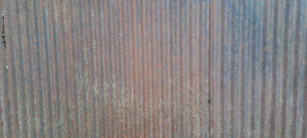Free Stock Photo of Corrugated Metal Roof Texture with Rust | Download ...