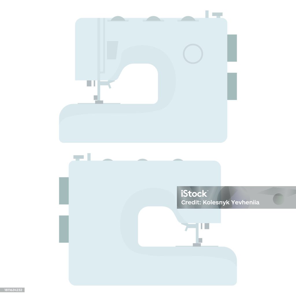 Sewing Machine Stock Illustration Download Image Now Cartoon