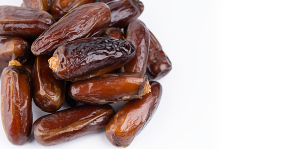 Tata Letak Kreatif Terbuat Dari Kurma Kering Berbaring Datar Konsep