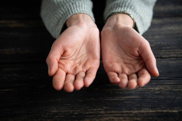 Free Stock Photo of Catching sparkling glitter in cupped hands ...