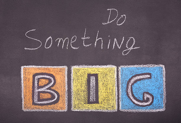Free Stock Photo of Think Big Represents Plan Of Action And About ...