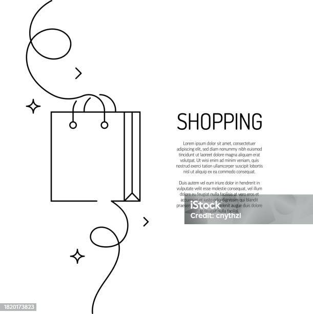 Dessin Au Trait Continu De Licône Dachat Illustration Vectorielle De