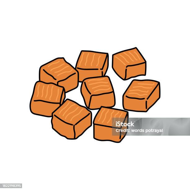 Enfants Dessinant Des Caramels Dillustration Vectorielle De Dessin