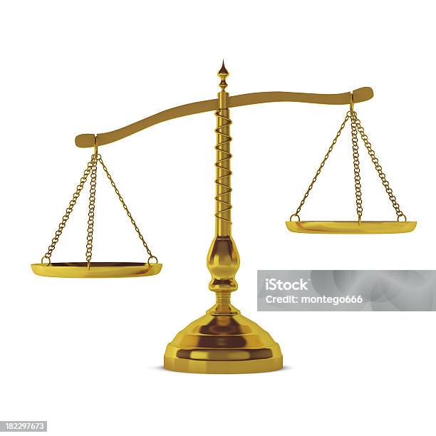 3 D 렌더링 골든 척도 권위에 대한 스톡 사진 및 기타 이미지 권위 균형 금융 Istock