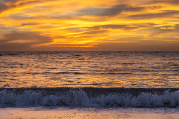 Free Stock Photo of Blurry Sunset Over Beach | Download Free Images and ...