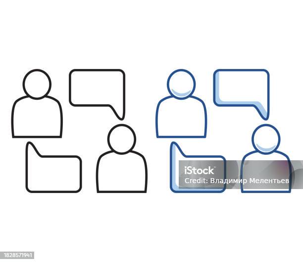 Doodle Teamwork People Community Icon As Cooperationteam Meetingteam