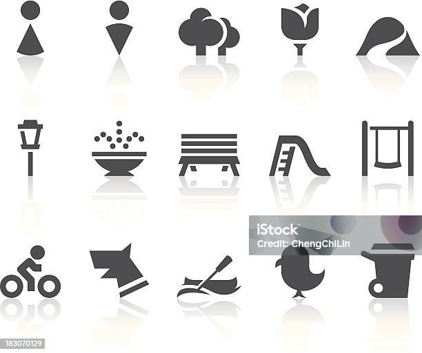 Park Icons Simple Black Series向量圖形及更多圖示圖片 圖示 滑梯 水 Istock