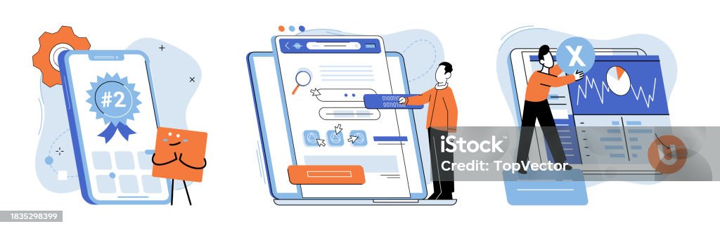 Application Testing Metaphor Vector Software Testing Final Frontier