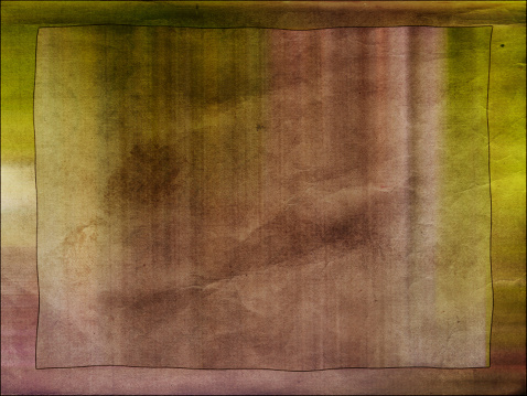 Vintage Old Paper Background With Frame Stock Photo - Download Image