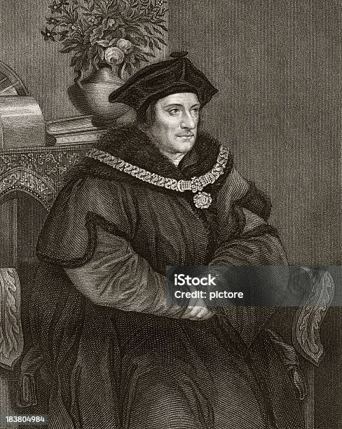 Sir Thomas 더 세피아 색조 Xxxl 토머스 모어에 대한 스톡 벡터 아트 및 기타 이미지 토머스 모어 16세기