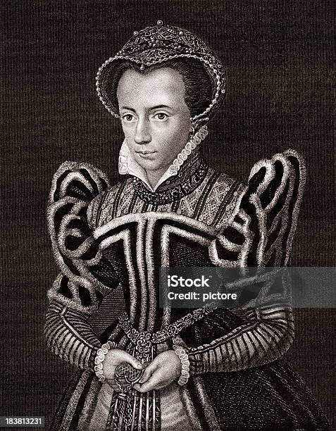 Mary I 메리 1세에 대한 스톡 벡터 아트 및 기타 이미지 메리 1세 16세기 스타일 고풍스런 Istock