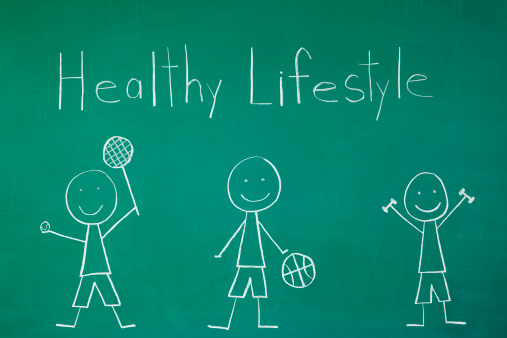 Healthy Lifestyle Stick Figures Exercising Stock Photo - Download Image ... Healthy Lifestyle Stick Figures Exercising Stock Photo - Download Image ...