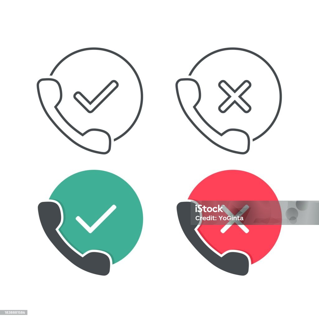 Answer Rejected Calls Illustration Vector Stock Illustration - Download ... Answer Rejected Calls Illustration Vector Stock Illustration - Download ...
