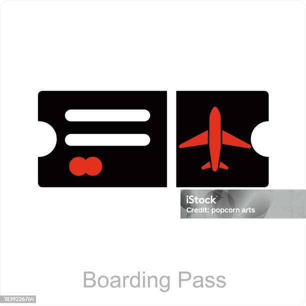 Boarding Pass Stock Illustration Download Image Now Airplane Ticket