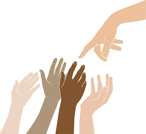Hand Reaching Clipart