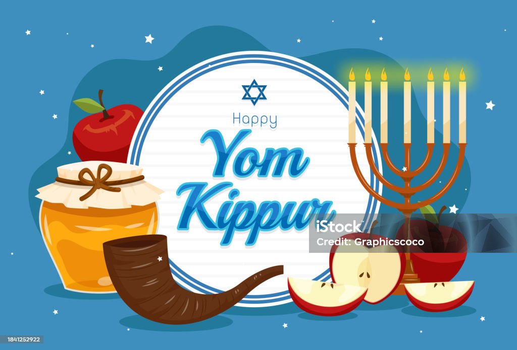 Yom Kippur Jewish Holiday Festival Israel Holiday For Judaism Religion