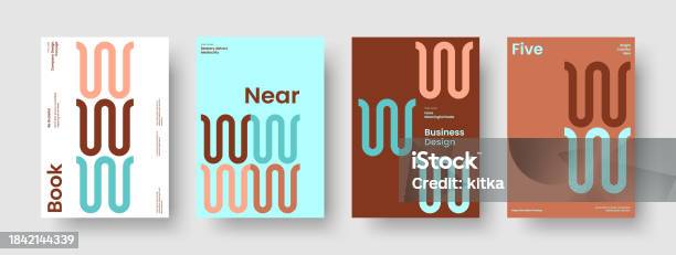 Template Banner Modern Tata Letak Latar Belakang Abstrak Desain Flyer