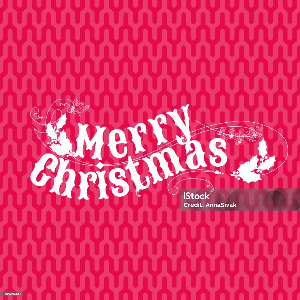 Retro Christmas Card Stock Illustration Download Image Now