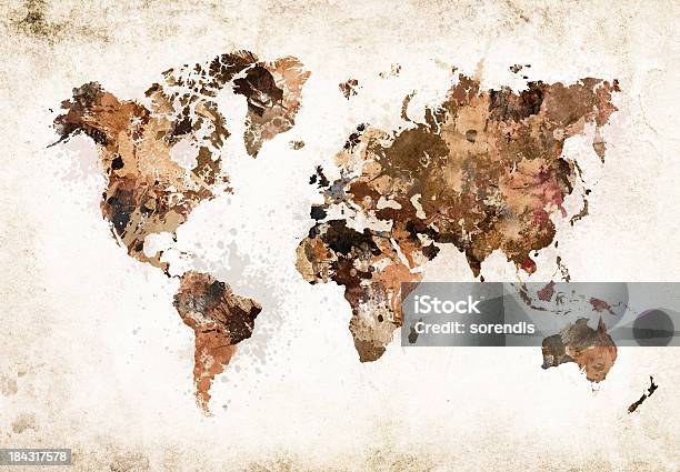 Grunge World Map Xxxl Stock Photo - Download Image Now - Abstract ... Grunge World Map Xxxl Stock Photo - Download Image Now - Abstract ...