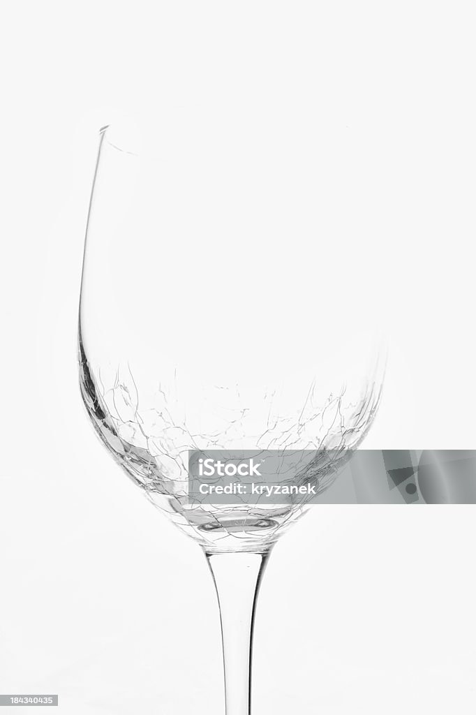Cracked Drinking Glass