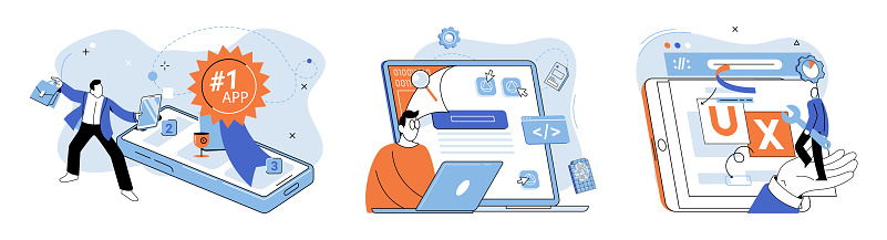 Application Testing Metaphor Vector Software Testing Defensive Line