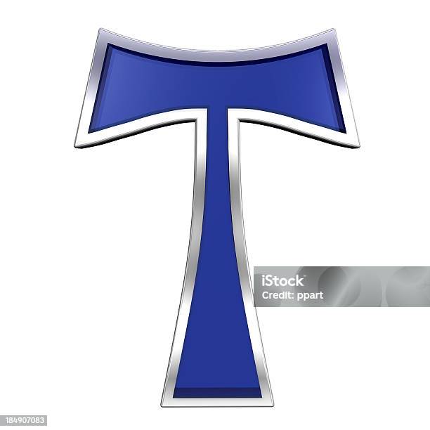 Tau Cross Isolated On White Stock Photo - Download Image Now ... Tau Cross Isolated On White Stock Photo - Download Image Now ...