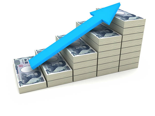 Free Stock Photo of Arrow and money staircase - Money growth concept ...