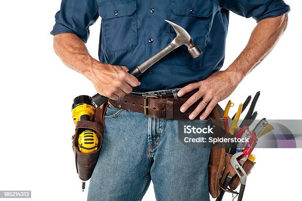 Handyman 공구벨트 공구벨트에 대한 스톡 사진 및 기타 이미지 공구벨트 40 49세 Diy Istock