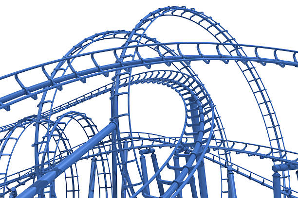 Rollercoaster tracks | Free Stock Image - Barnimages