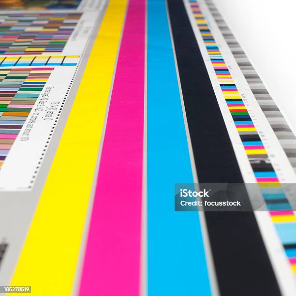Cmyk 백색과 가이드 인쇄 공장에 대한 스톡 사진 및 기타 이미지 인쇄 공장 Cmyk 인쇄기 Istock