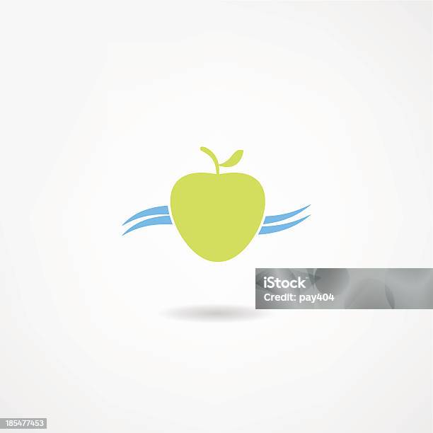 Apple 아이콘 건강한 식생활에 대한 스톡 벡터 아트 및 기타 이미지 건강한 식생활 곧은 과일 Istock