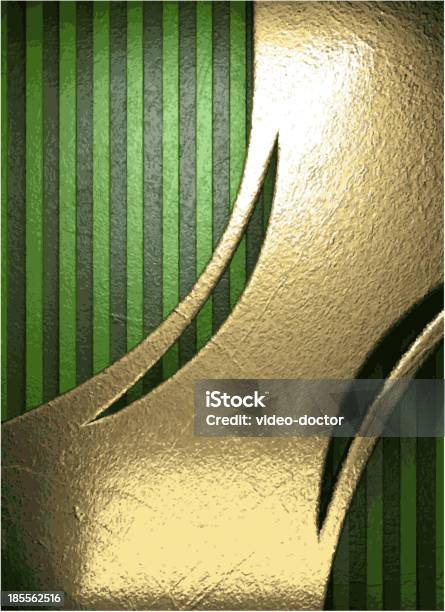 Gold On Green Background向量圖形及更多具有特定質地圖片 具有特定質地 反射 奢侈 Istock
