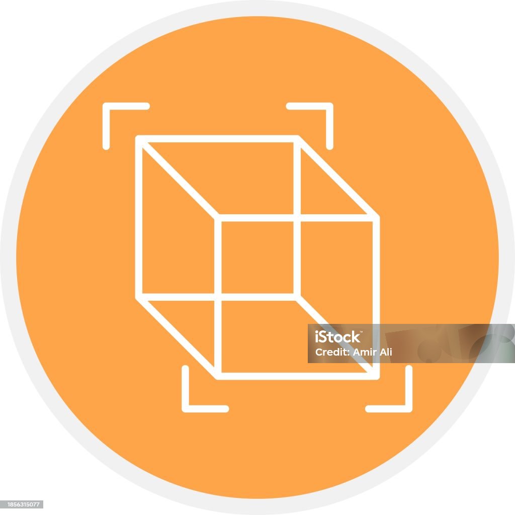 3d Cube Icon Stock Illustration Download Image Now Computer Graphic