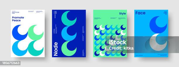 Desain Flyer Kreatif Template Sampul Buku Abstrak Tata Letak Presentasi