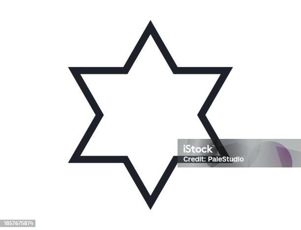 Symbole Détoile Et Icône Détoile Isolée De Style Simple Sur Fond Blanc