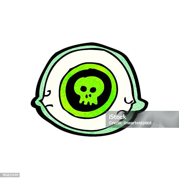 Spooky Mystic Eye Cartoon Stock Illustration Download Image Now Bizarre Clip Art Cultures